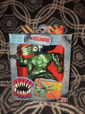 STREET SHARKS, KILLAMARI, 1994, NIB, SEALED, MATTEL MISB CASE FRESH | eBay