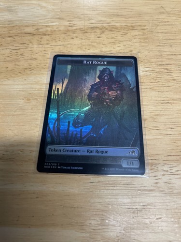 Rat Rogue Token MTG Kamigawa: Neon Dynasty Pack Fresh | eBay