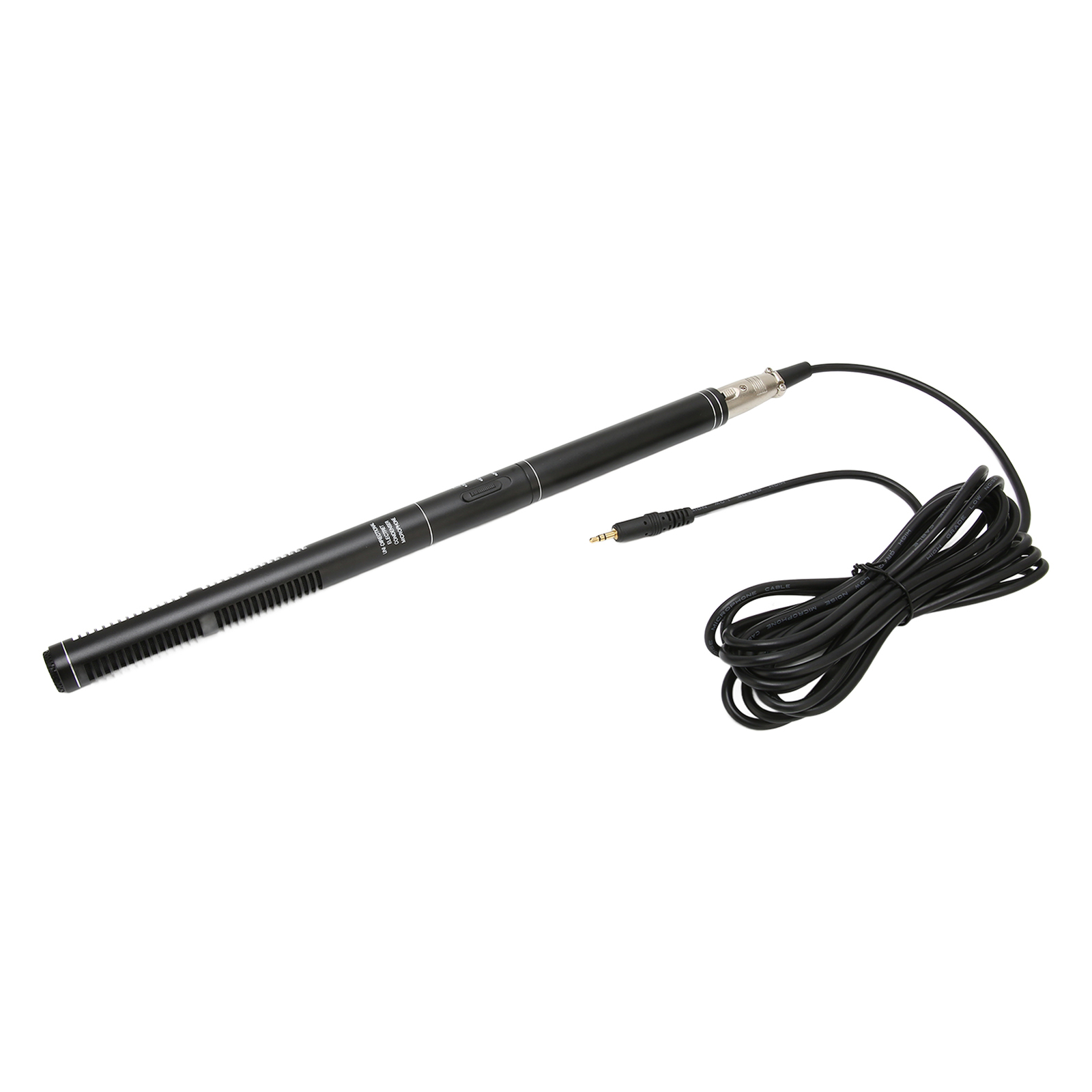 Wired Interview Mic Aluminium Alloy Noise Reduction Handheld Report Mic ...