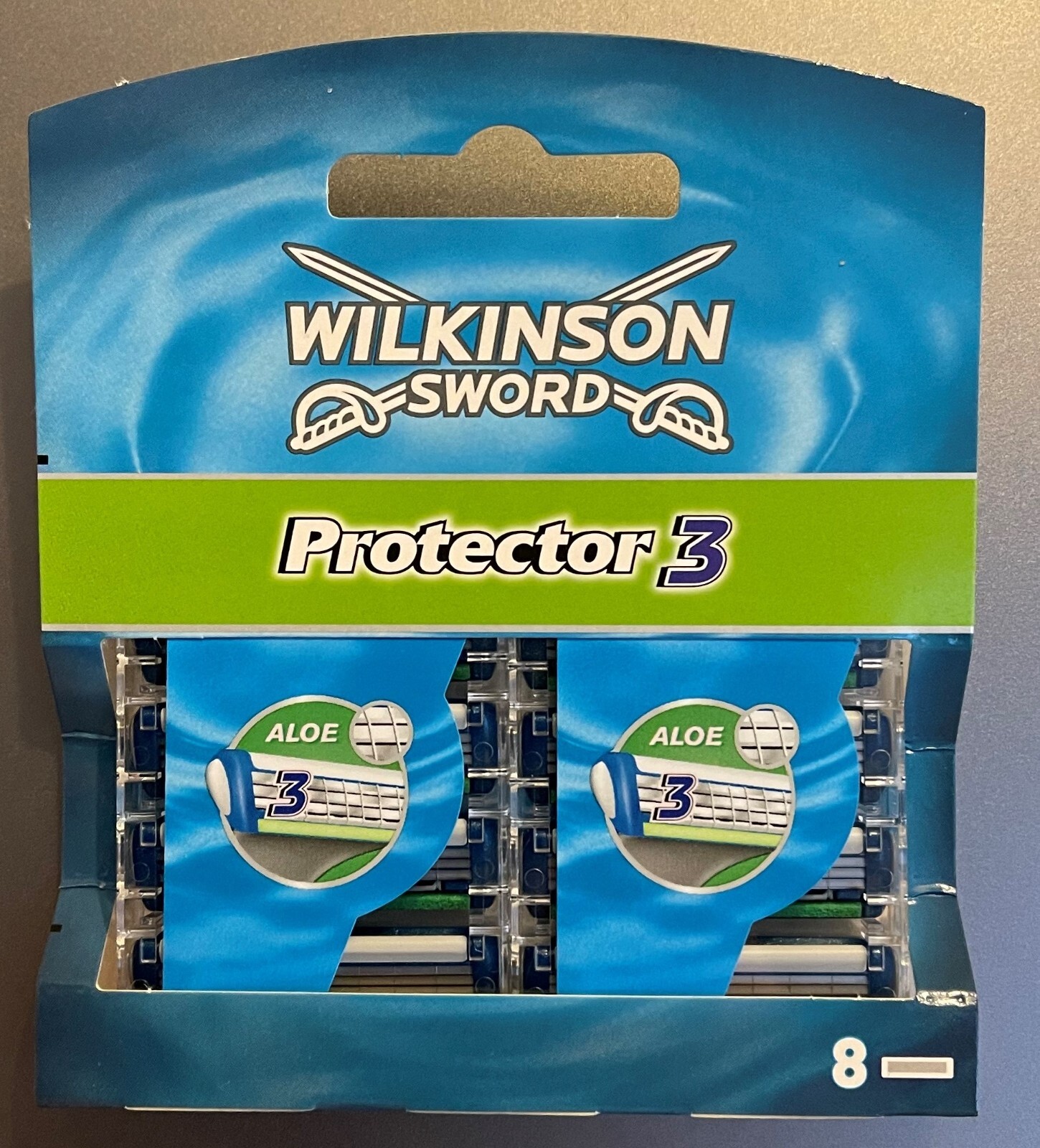 Wilkinson Sword Protector 3 Refill Razor Blades blade for men - 1 4 8 ...