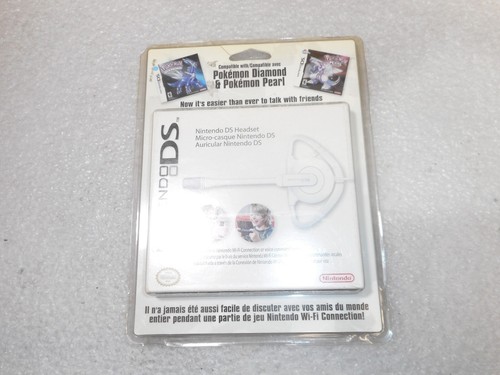 Nintendo Official White Ear-Hook Headsets for NINTENDO DS NTRAEMUSZ ...