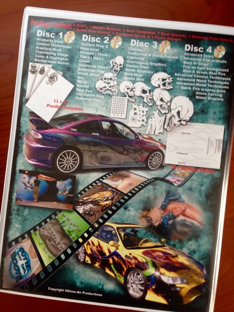 AIRBRUSH MASTER SERIES Instructional DVD - HOW TO AIRBRUSH for ...