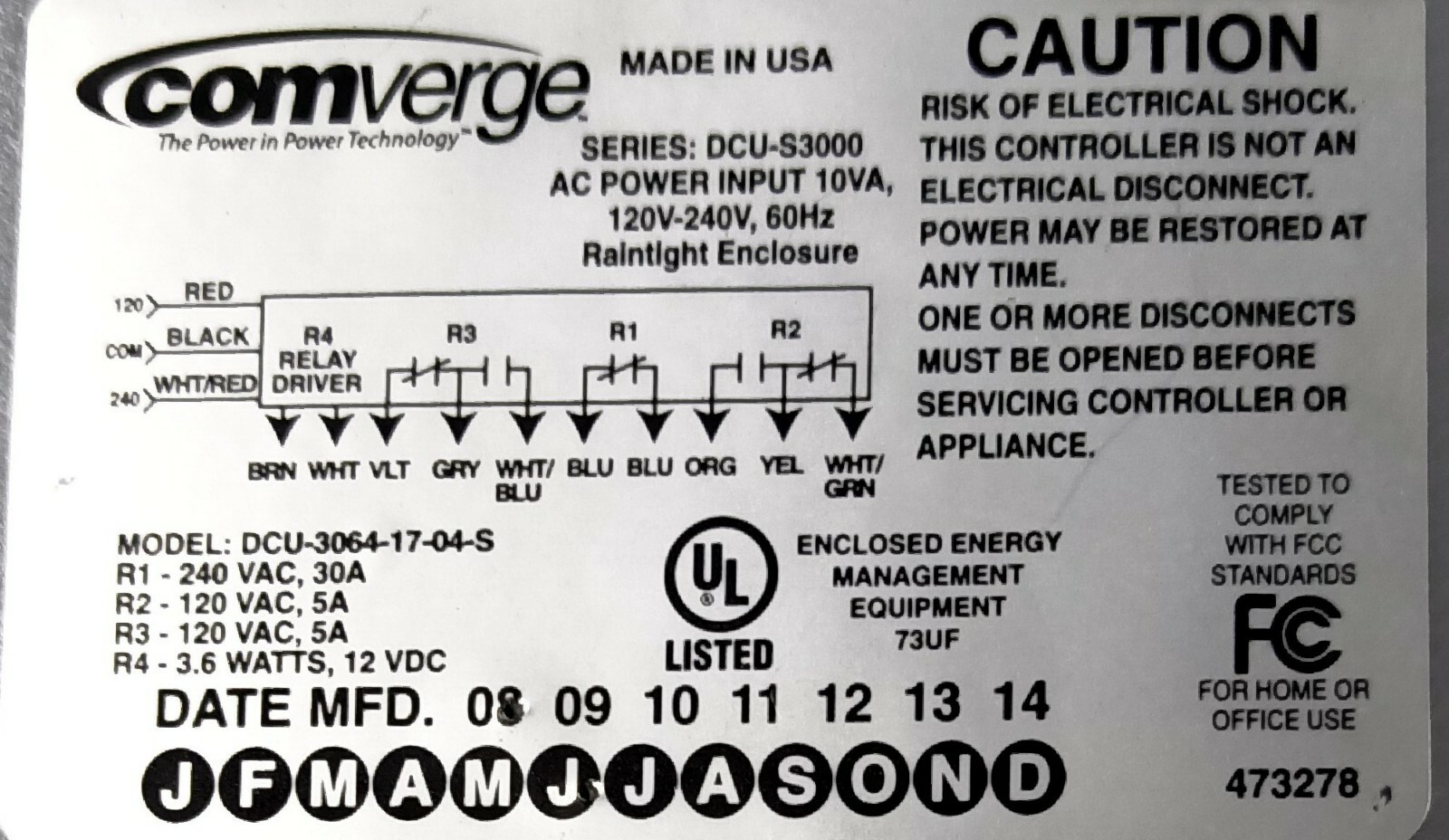 Comverge #(DCU-S3000) Electricity metering unit.*****NOS***** | eBay