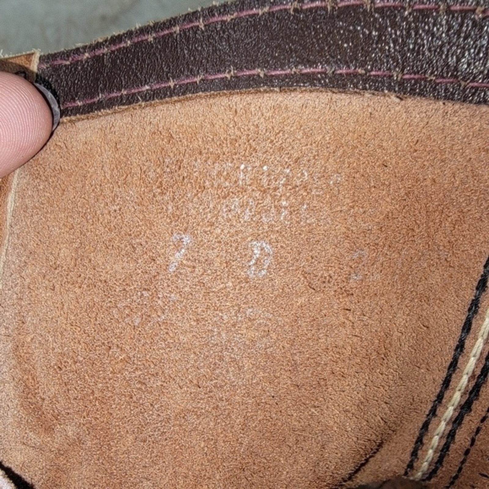 Red Wing Vintage leather moc toe leather work logger … - Gem