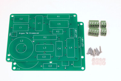 Single Crossover PCB for the Argos DIY speaker design - PCB Board Kit ...
