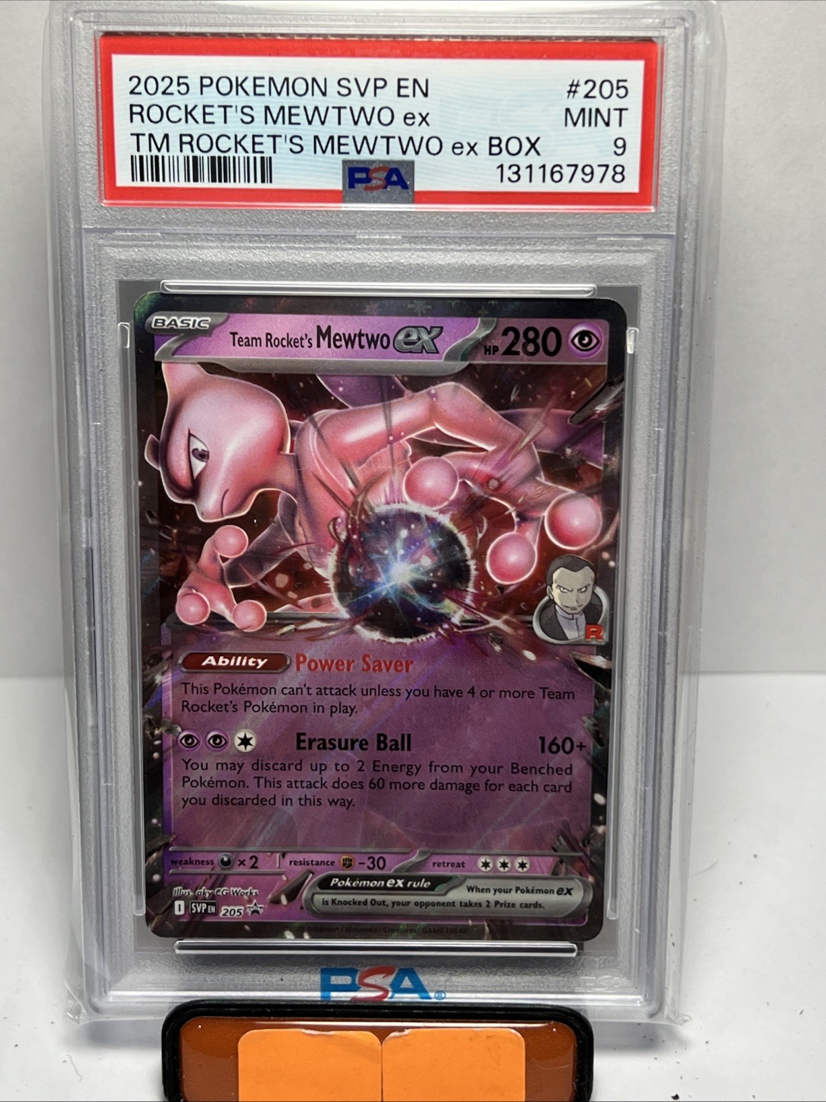 Team Rocket's Mewtwo ex 2025 Scarlet & Violet: Destined Rivals #213/182 ...