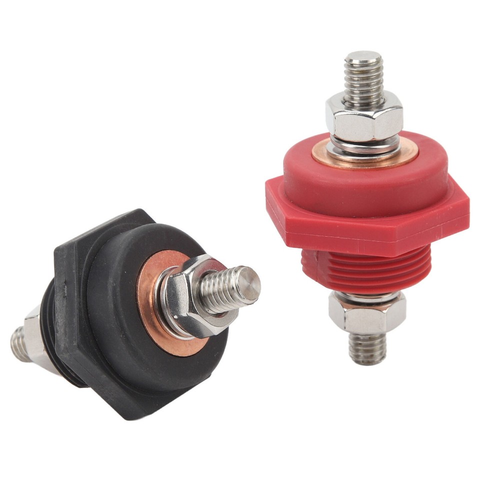 Battery Terminal Connector DC12V 3/8 in Terminal Post Battery Cable ...