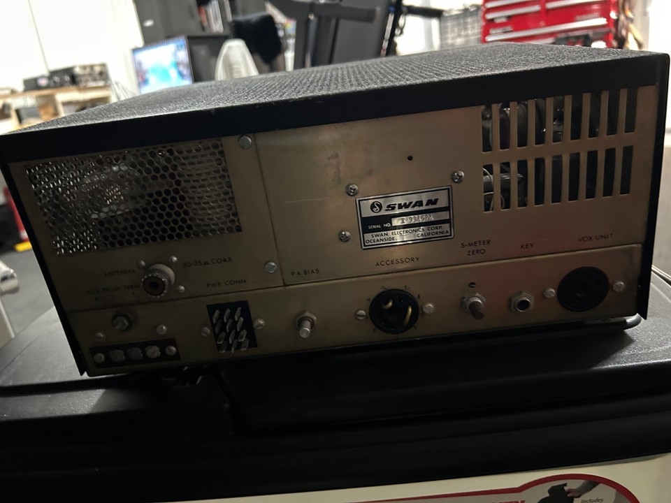 Swan 500CX Transceiver with rare internal speaker, Parts Only Non Work ...