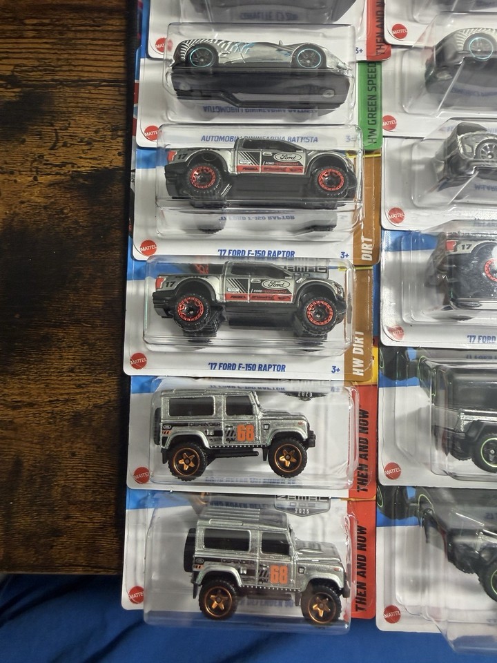 Hot Wheels “ZAMAC” Lot Of 17 With 5 LOOSE Cars, C7 ZO6, F-150, AE-86 ...