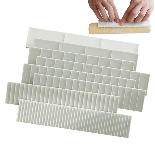 8x Cake Cutting Baking Ruler Pastry Ruler Measuring Scale Kitchen ...