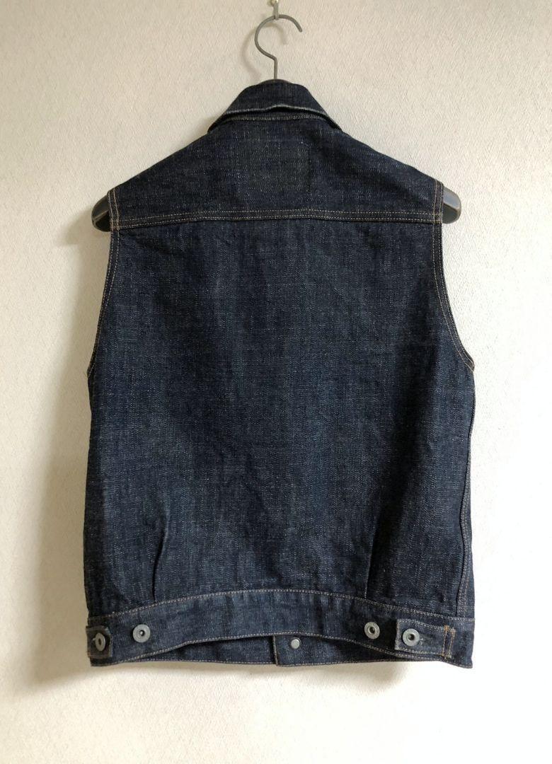 ViSE REDTAiL Denim Work Vest〔Black〕 - ダウンベスト ViSE REDTAiL Denim Work Vest〔Black〕 - ダウンベスト