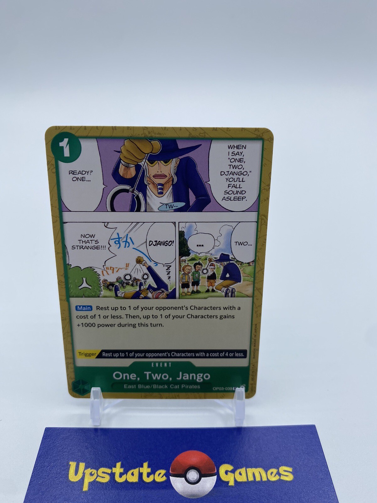 One, Two, Jango - OP03-039 - NM - One Piece TCG English | eBay
