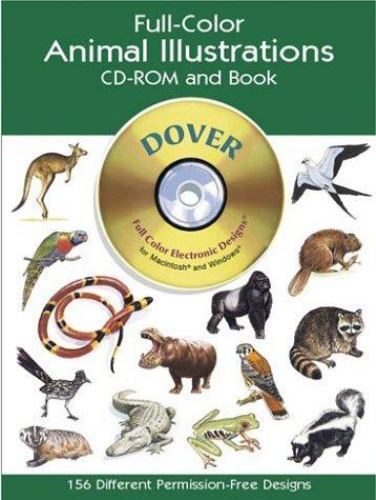 Full-Color Animal Illustrations CD-ROM and Book by 9780486995465 | eBay