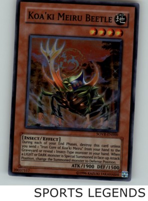 Yugioh holo Koa'ki Meiru Beetle SOVR-EN000 | eBay