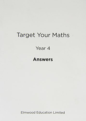 Target Your Maths Year 4 Answer Book, Pearce 9781906622329 Fast Free ...
