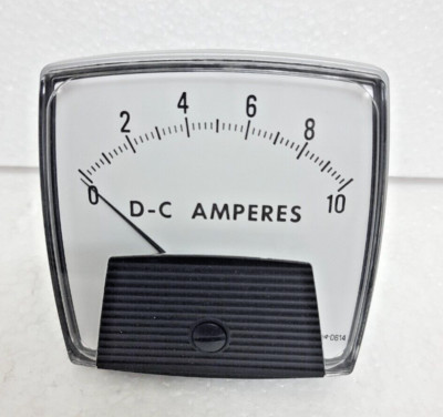 Panel Meters - Dc Amperes Panel Meters