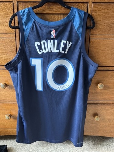 Mike Conley Minnesota Timberwolves Autographed Signed Jersey Certified ...