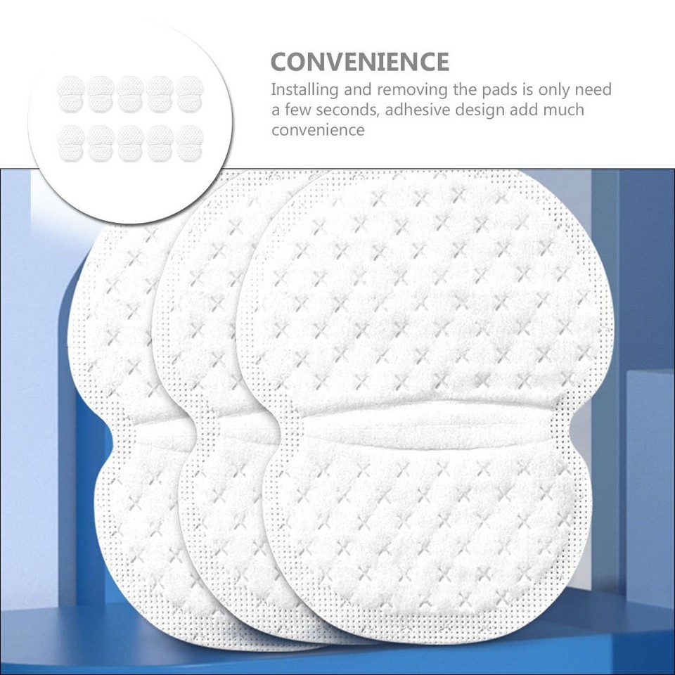 10 Pcs Adhesive Underarm Sweat Pads Breathable Armpit Shield Pads for ...
