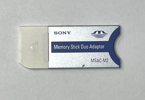 Genuine Sony Memory Stick Duo Adaptor / Adapter Converter [MSAC-M2] | eBay