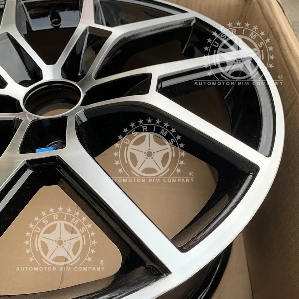 1PC CUSTOM 19" BLACK STYLE WHEELS RIMS FITS FOR VOLVO V60 S60 POLESTAR ...