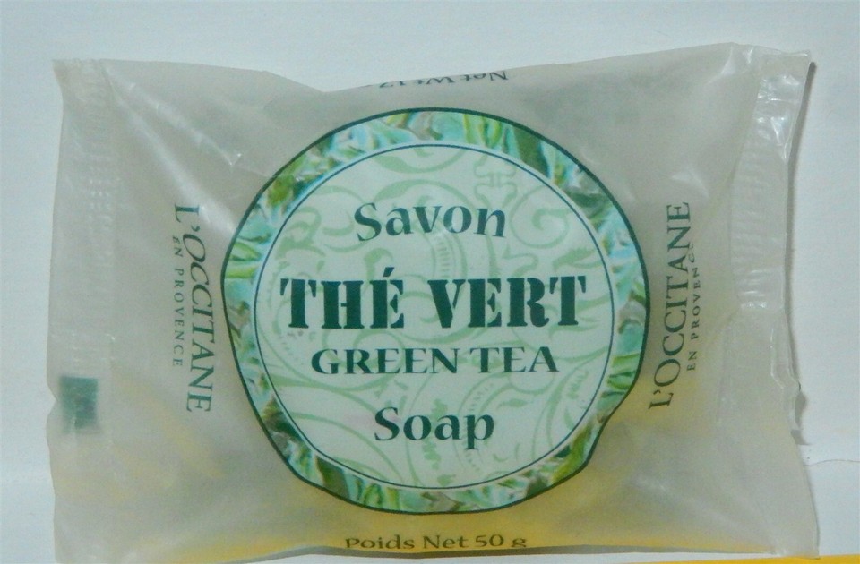 L'OCCITANE The Vert Green Tea Perfumed Soap x3 50g/1.7 oz Each | eBay