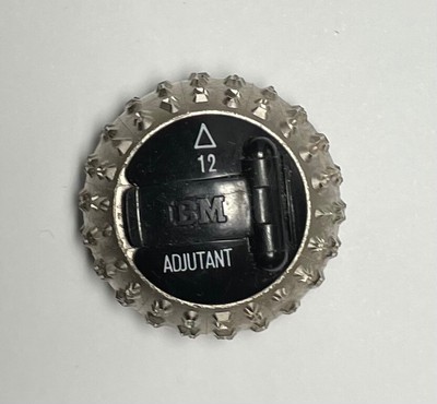 VINTAGE IBM SELECTRIC TYPEWRITER 88 CHARACTER ADJUTANT FONT BALL | eBay