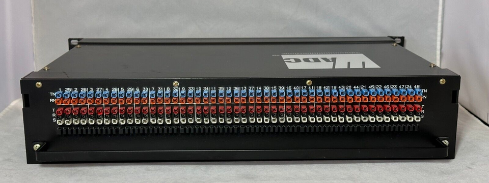 ADC Telecommunications Model 4-26790-0010 Audio Rack Mount Longframe Patch Bay | eBay