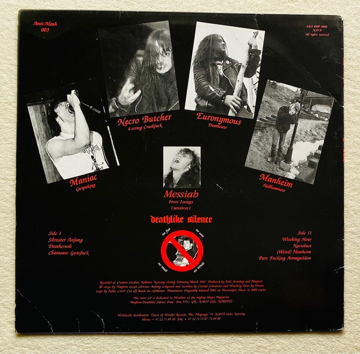 Euronymous Dead Body