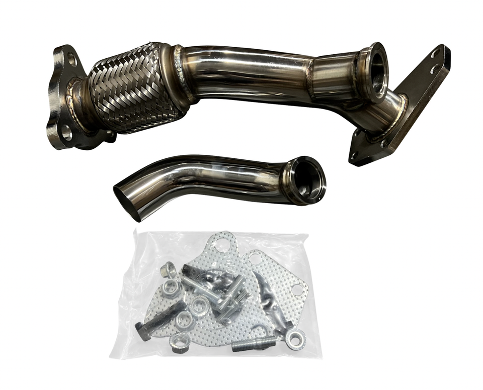 EWG External Wastegate Up Pipe Dump Tube For Subaru WRX STi Forester ...