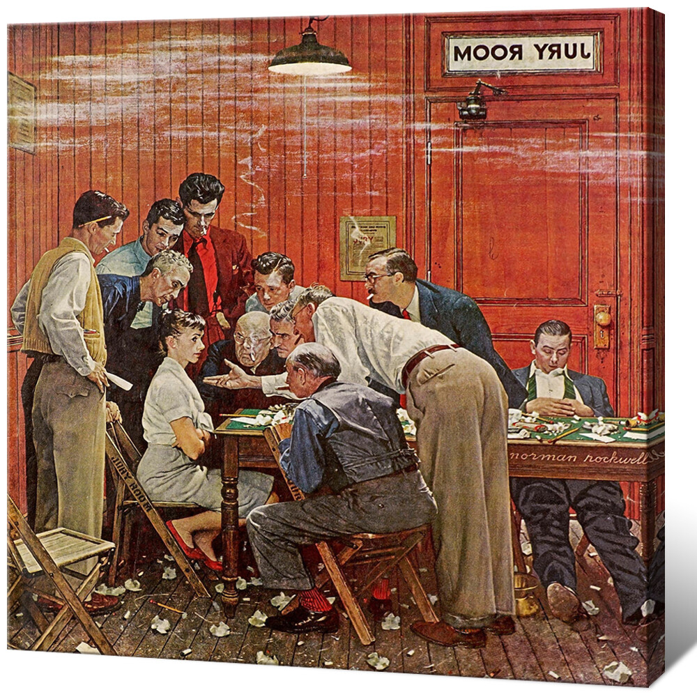 Norman Rockwell Prints On Canvas