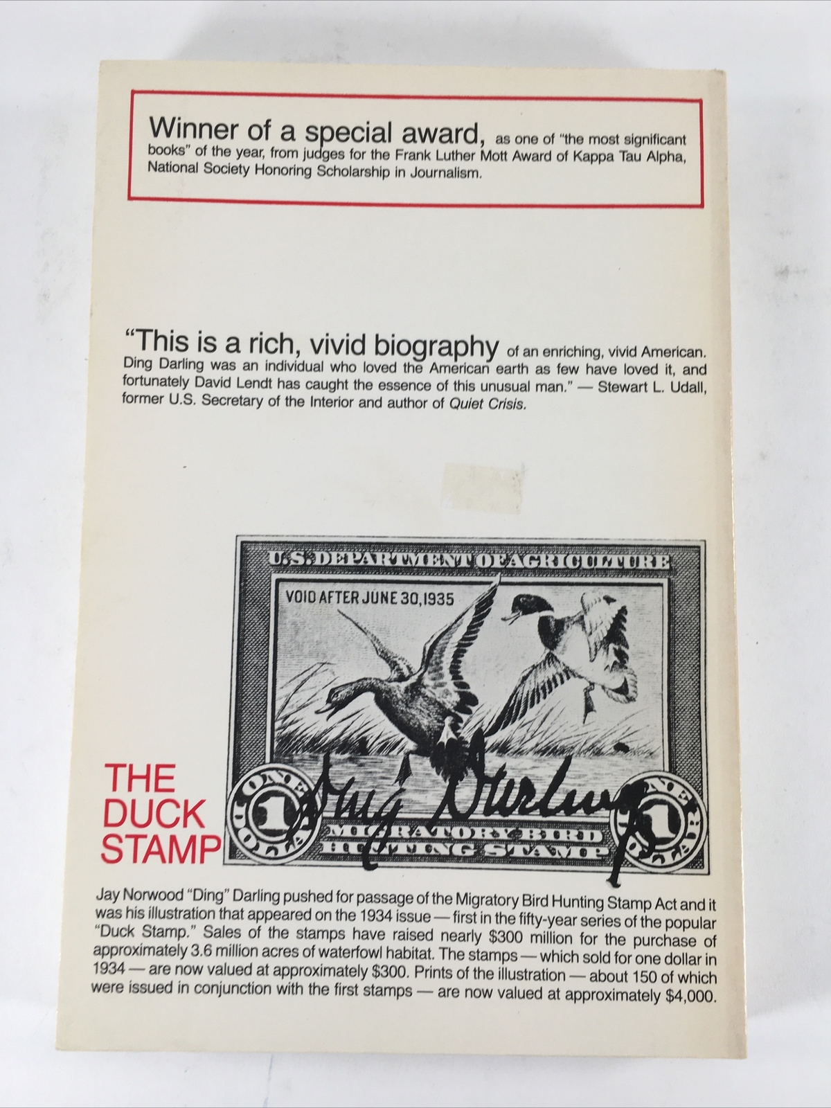 Ding: The Life of Jay Norwood Darling Migratory Bird Hunting Stamp ...