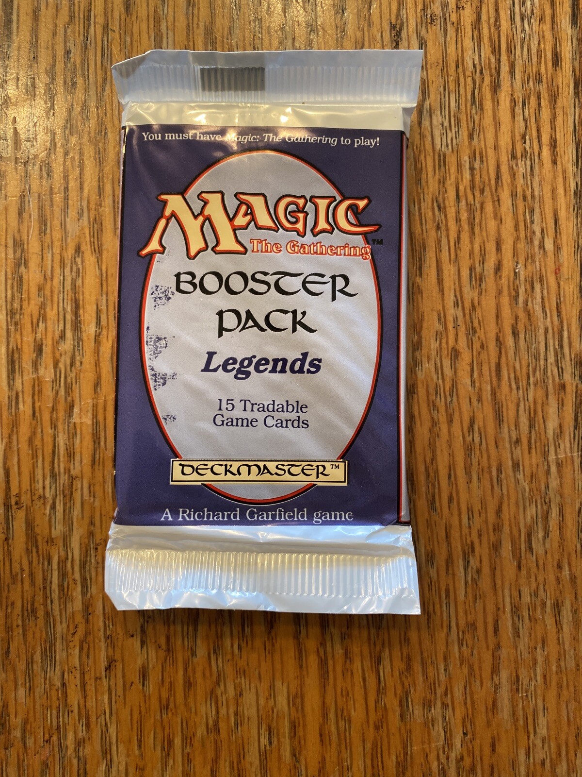 Legends Booster Pack X (1) New Factory Sealed Vintage (RG) 040525.02 ...