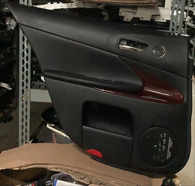 06-07 LEXUS GS300 GS350 GS430 REAR DRIVER LEFT SIDE DOOR PANEL TRIM ...