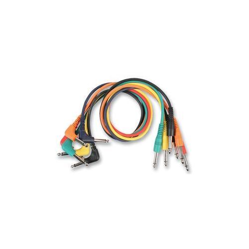 FL-14-60 - Cavi Patch, 6.35MM (0.6cm) Jack Mono R/A 60CM 6 Pacco, Misto ...