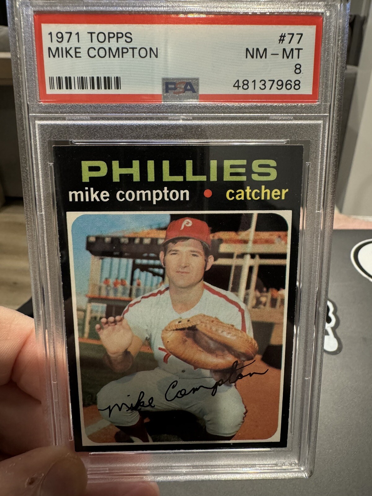 1971 Topps Mike Compton 77 PSA 8 | eBay