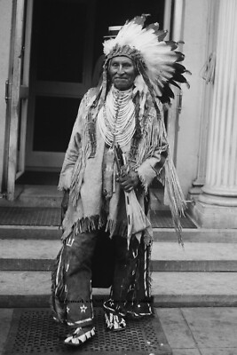 1929 Chief Red Tomahawk PHOTO Killed CHIEF SITTING BULL Sioux Native ...