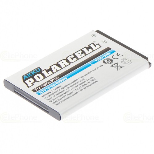 PolarCell Battery for Nokia 6126 6131 6133 6136 6170 6230 6260 6300 ...