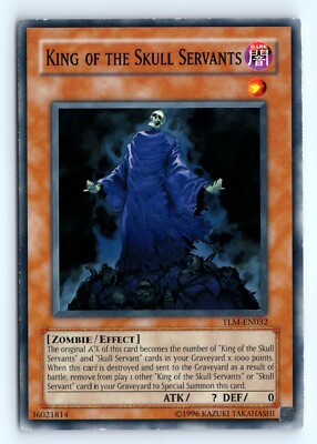 Yu-Gi-Uh King of the Skull Servants #TLM-EN032 The Lost Millennium tcg ...