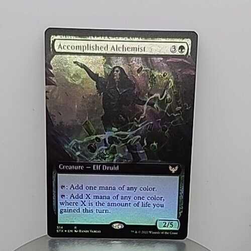 MTG Accomplished Alchemist Strixhaven: School of Mages 314 Foil Rare | eBay