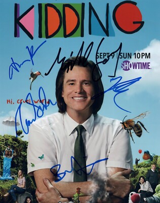 KIDDING Cast Showtime Signed 8x10 Photo x5 Catherine Keener Tara ...