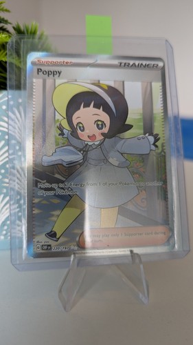 Pokémon TCG Poppy 220/197 Obsidian Flames Full Art | eBay.de