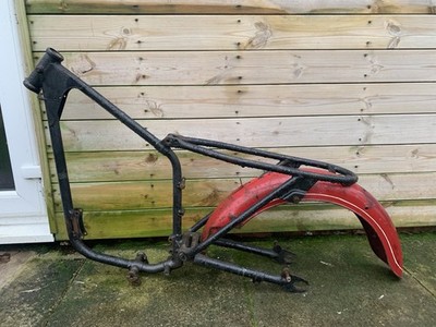 BSA Bantam D14 B Frame and Logbook / V5 Pre 65 trials project | eBay UK