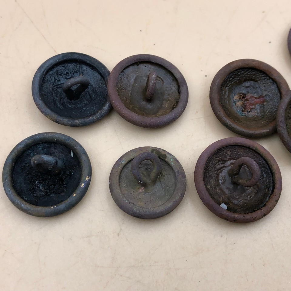 Original WW1 WWI German soldier's buttons 14 pcs. | eBay