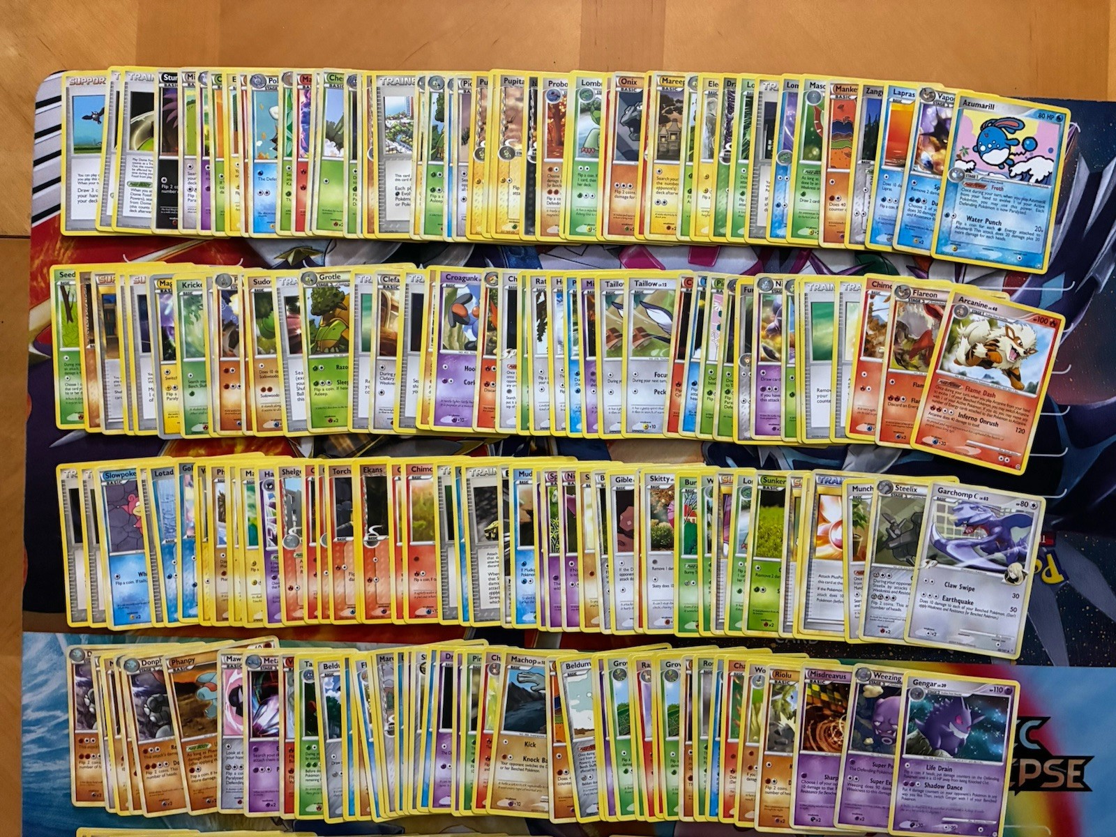 Vintage Pokemon Card Lot Fire Garchomp Steelix Gengar Arcanine Steelix ...