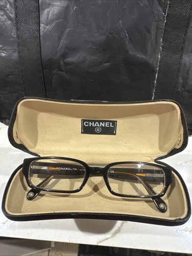Authentic CHANEL 3058 c.568 51-17-135 Optic Frames Italy | eBay