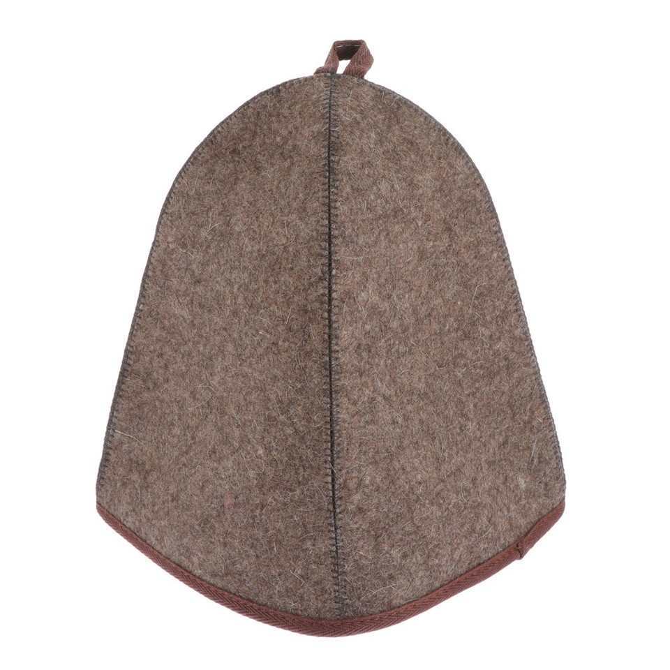2pcs Household Sauna Hat Showering Hat Wool Felt Sauna Hat Bathroom ...