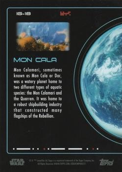 Mon Cala 2023 Topps Star Wars - Into the Galaxy #IG-18 | eBay