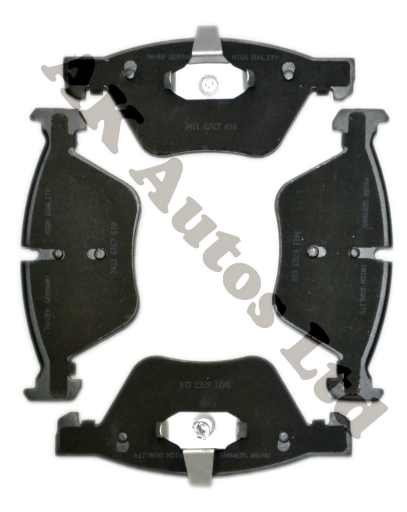 Fits Bmw 5 Series E60 - E61 Front Brake Pad Set Pad1341 | eBay UK