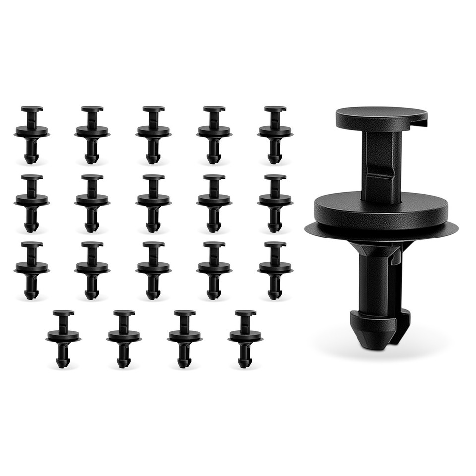 20Pcs Nylon Air Dam Deflector Valance Front Bumper Retainer Clip for GM ...