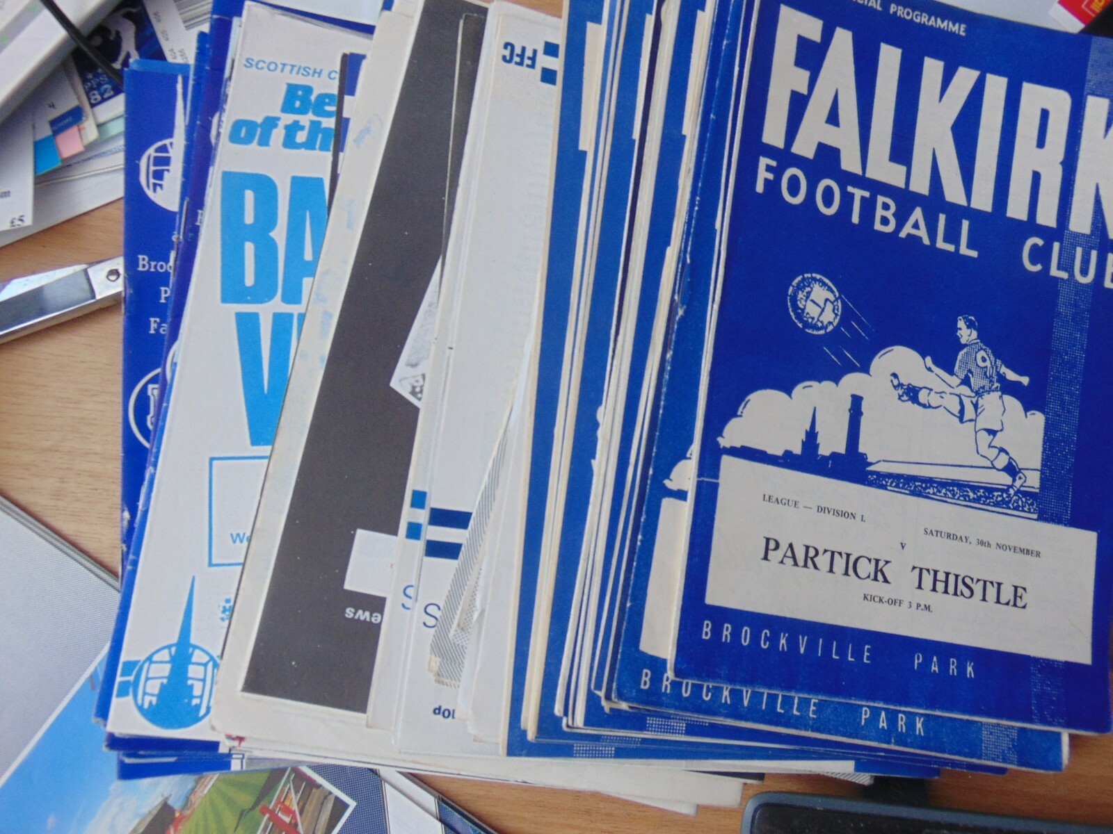 Updated 15-8-22 Falkirk FC Home Programmes 1960s-80s - Choose from Menu ...